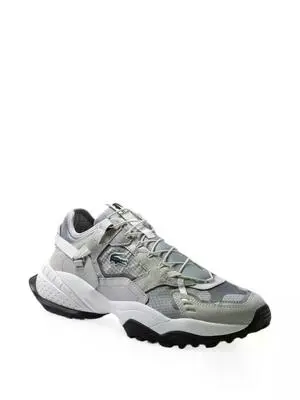 Lacoste L-guard Breaker Panelled Lace-up Sneakers - Grey