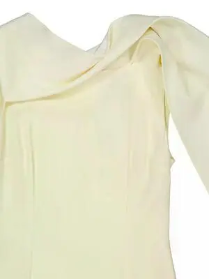 Roland Mouret Sash-detail Crepe-satin Midi Dress