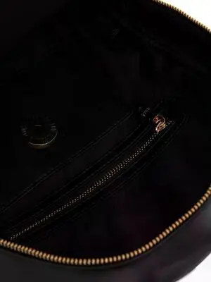 Moschino Quilted Logo Plaque Backpack