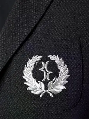 BILLIONAIRE Brent Logo-patch Single-breasted Blazer