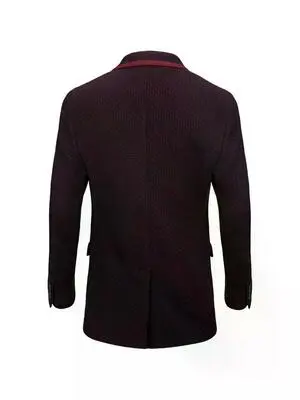 BILLIONAIRE Bob Logo-embroidered Shawl-lapel Blazer