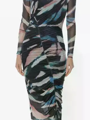 Ted Baker London Ellylou Long-sleeve Midi Dress