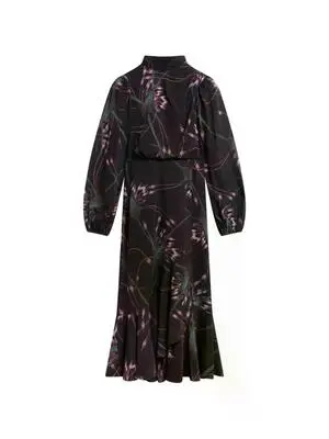 Ted Baker London Tillas Midi Dress - Black