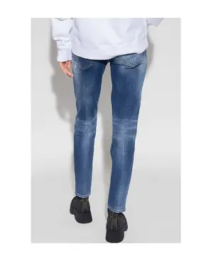 Dsquared2 Distressed Denim Skinny Jeans