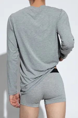 TOM FORD Logo Patch Long-sleeved T-shirt