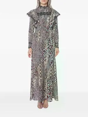 ONETEASPOON Ruffled Maxi Dress