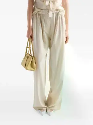 Prada Silk Marocain Pants