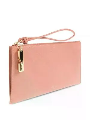 Furla Iride Leather Clutch Bag