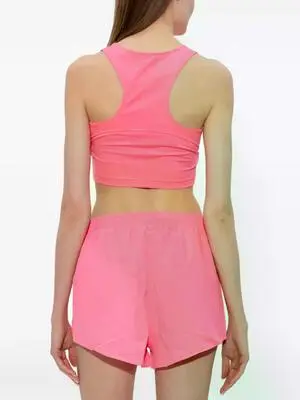 Adidas Logo-print Cropped Top