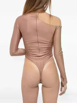 MUGLER Mesh Insert Bodysuit