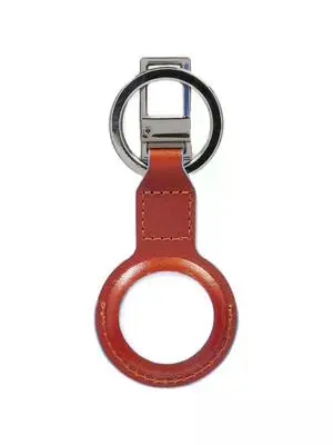PIQUADRO Logo-detail Airtag® Keychain - Brown