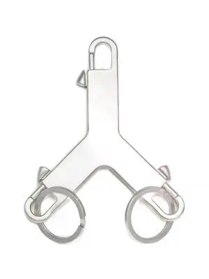 Rick Owens Cerberus Keyring - Silver