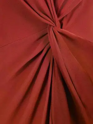 Max Mara Knot-detail Maxi Dress