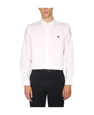 Paul Smith Zebra Patch Long-sleeved Shirt