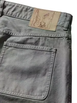 Martine Rose Panelled Logo Patch Trousers