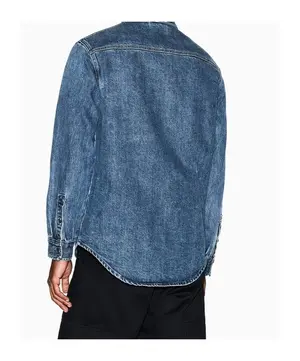 Armani Exchange Long-sleeved Denim Shirt