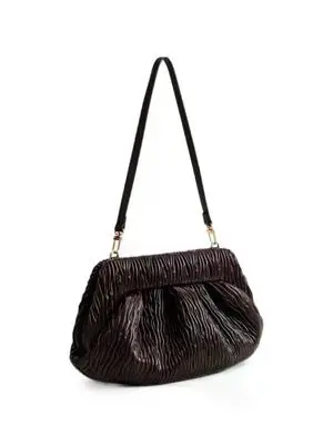 THEMOIRE Bios Ruched Shoulder Bag