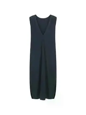 Liviana Conti V-neck Sleeveless Midi Dress