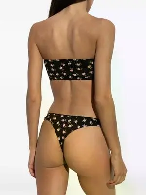 DIESEL® Floral-print Logo-print Bra
