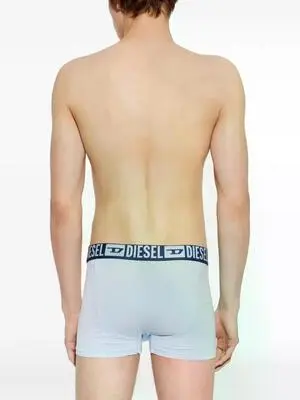 DIESEL® Logo-waistband Cotton Boxers