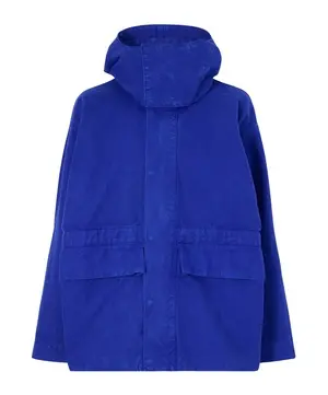 Victoria Beckham Hooded Cotton-canvas Jacket