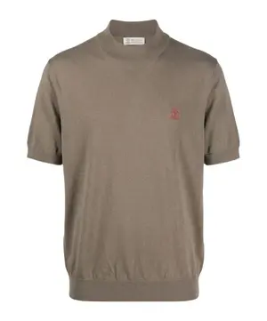 Brunello Cucinelli Mock Neck Sweaters For Men