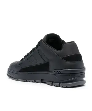 Axel Arigato Tie Low-top Sneakers With Gold Logo