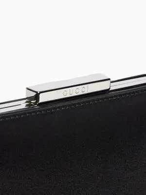 Gucci Evening Clutch With Silver-toned Hardware