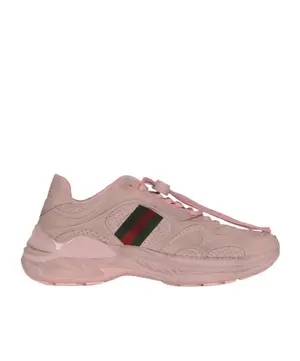 Gucci 2.0 Striped Lace-up Sneakers