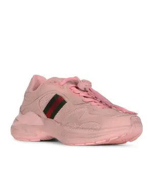 Gucci 2.0 Striped Lace-up Sneakers