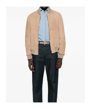 Brunello Cucinelli Denim Long-sleeved Shirt