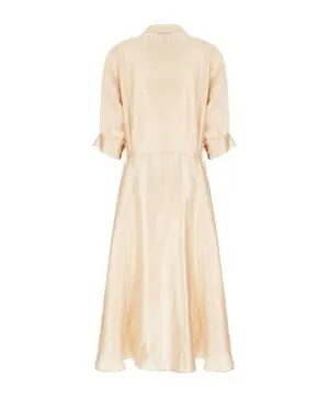 Alberta Ferretti Acetate Blend Midi Dress
