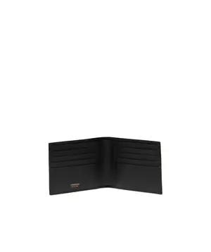 FERRAGAMO Gancini Folded Wallet - Black
