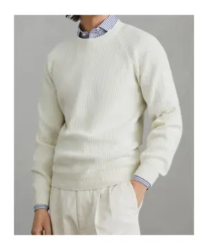 Brunello Cucinelli Crewneck Ribbed-knit Jumper