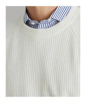 Brunello Cucinelli Crewneck Ribbed-knit Jumper
