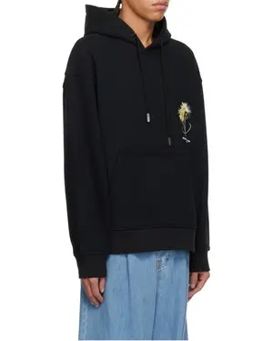 WOOYOUNGMI Palm Tree Graphic Hoodie