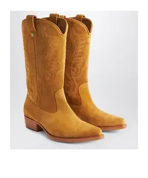 1989 STUDIO Pointed-toe Cowboy Boots