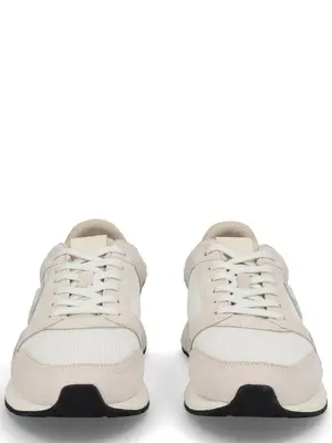 Hugo Boss Round Toe Lace-up Sneakers