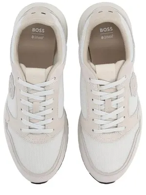 Hugo Boss Round Toe Lace-up Sneakers
