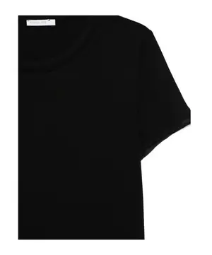 Patrizia Pepe Round Neck T-shirt - Black