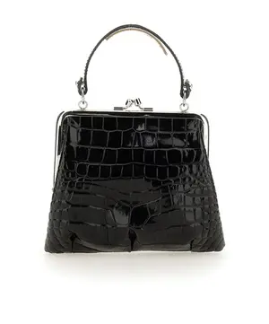 VIVIENNE WESTWOOD Granny Orb-plaque Embossed Crossbody Bag