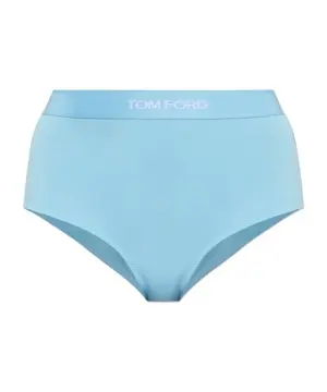 TOM FORD High Waist Briefs - Blue