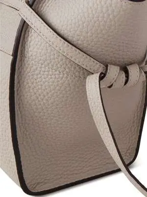 Mulberry Soft Bayswater Drawstring Small Shoulder Bag - Chalk Grey