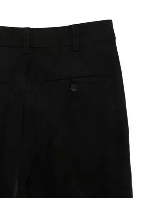 FRENKEN Pleated Straight-leg Trousers