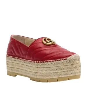 Gucci Gg Espadrille Platform