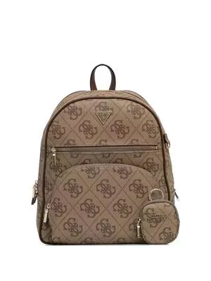 Guess Power Play Logo-print Monogram Backpack