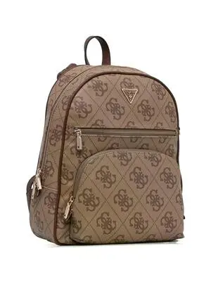 Guess Power Play Logo-print Monogram Backpack