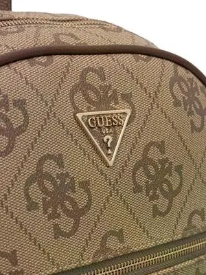 Guess Power Play Logo-print Monogram Backpack