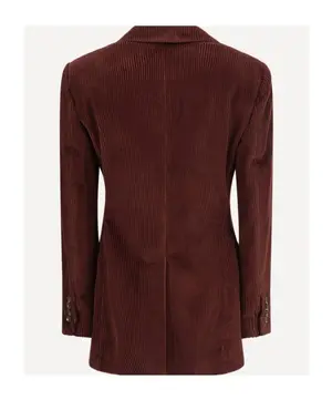 Brunello Cucinelli Double-breasted Corduroy Blazer