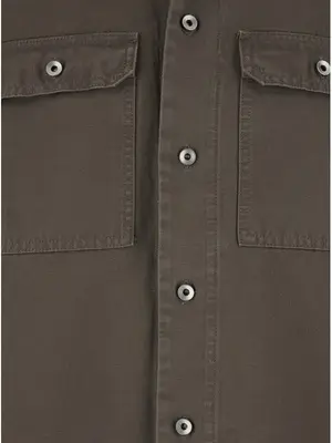 Rick Owens Magnum Tommy Shirt - Brown